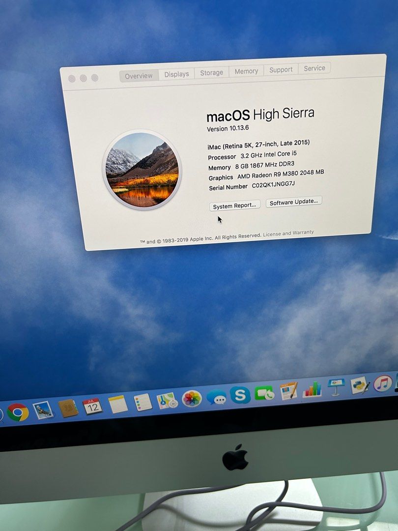 iMac late 2015 27 inch 5k retina 8Gb ram 1TB HD, Computers & Tech ...