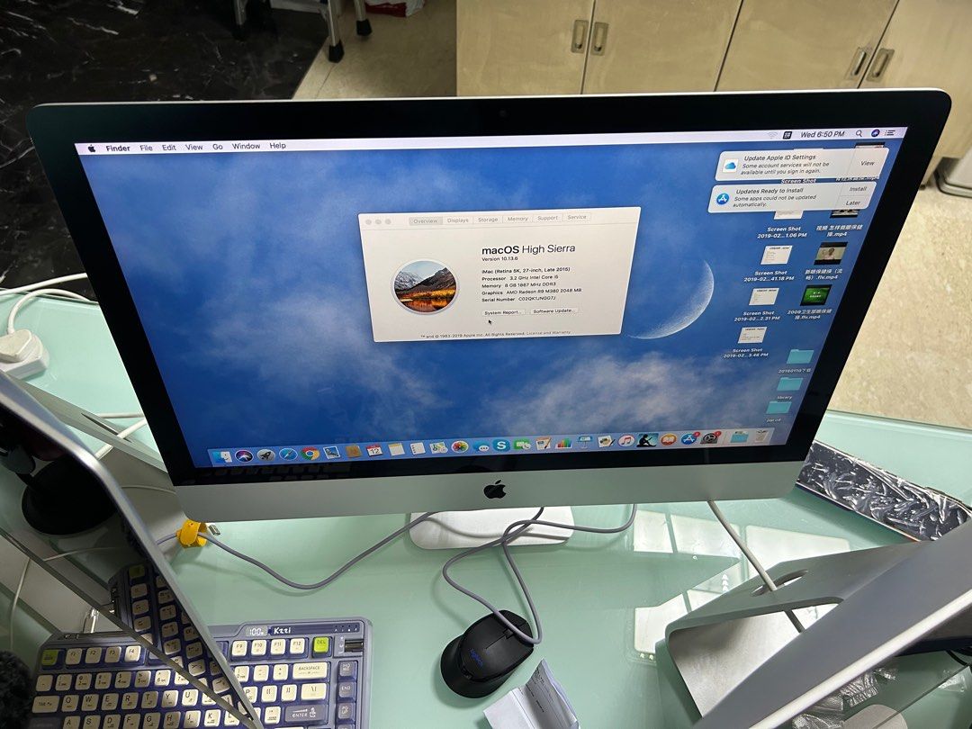 iMac late 2015 27 inch 5k retina 8Gb ram 1TB HD, Computers & Tech ...