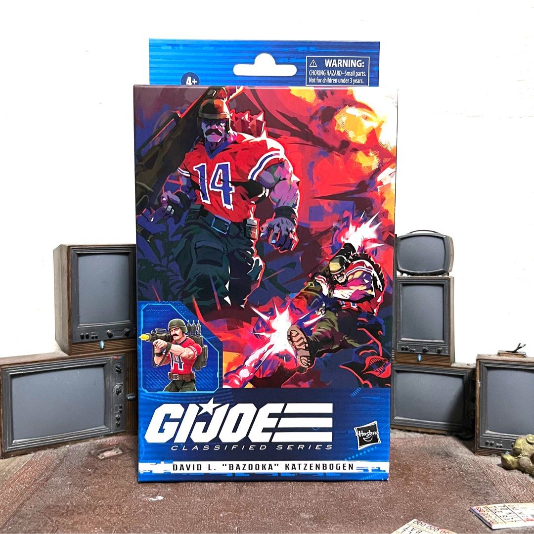 [In hand] Hasbro G.I. GI Joe Classified Series David Bazooka, Hobbies ...