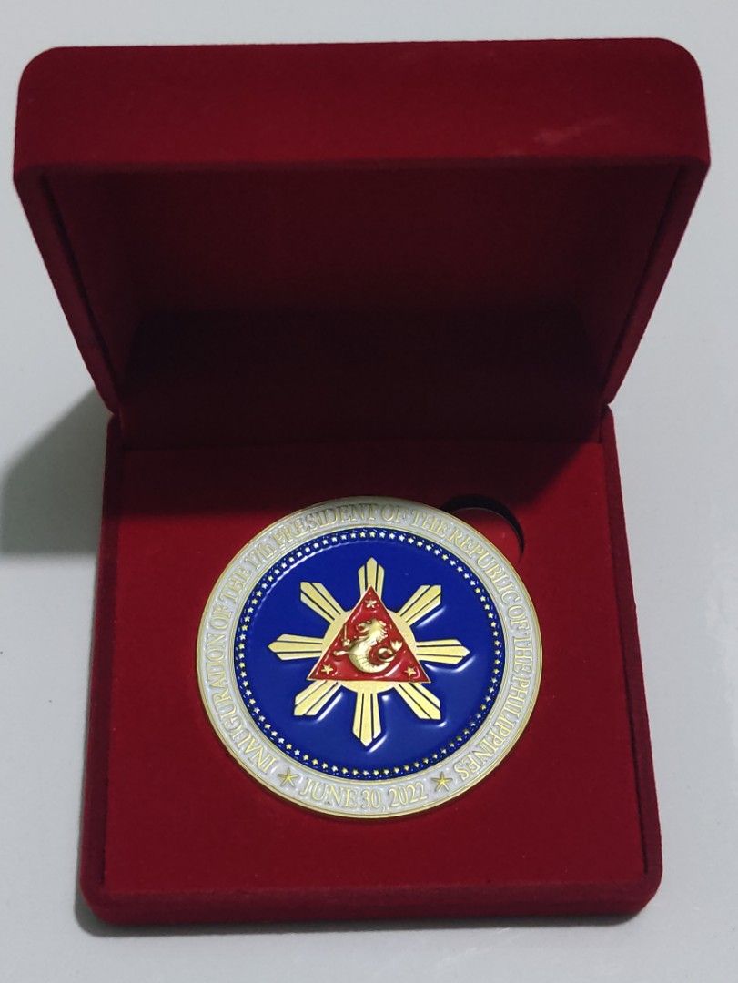 Inauguaration of President Bongbong Marcos Jr. Medal (limited edition ...