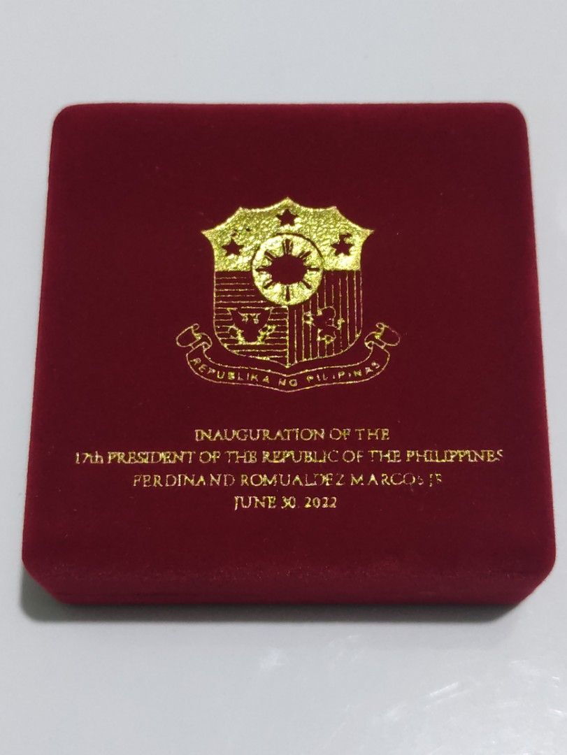 Inauguaration of President Bongbong Marcos Jr. Medal (limited edition ...