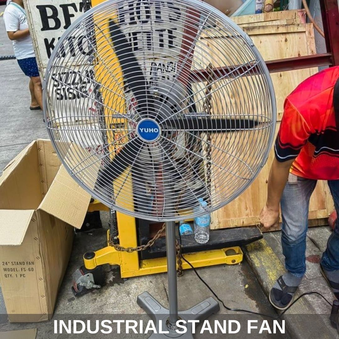 INDUSTRIAL STAND FAN, Commercial & Industrial, Industrial Equipment on ...