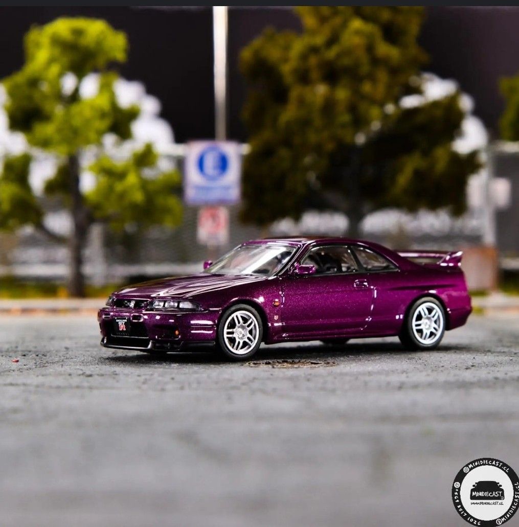 Inno64 Nissan Skyline R33 GTR Midnight Purple 1/64 1:64 jdm not hot ...
