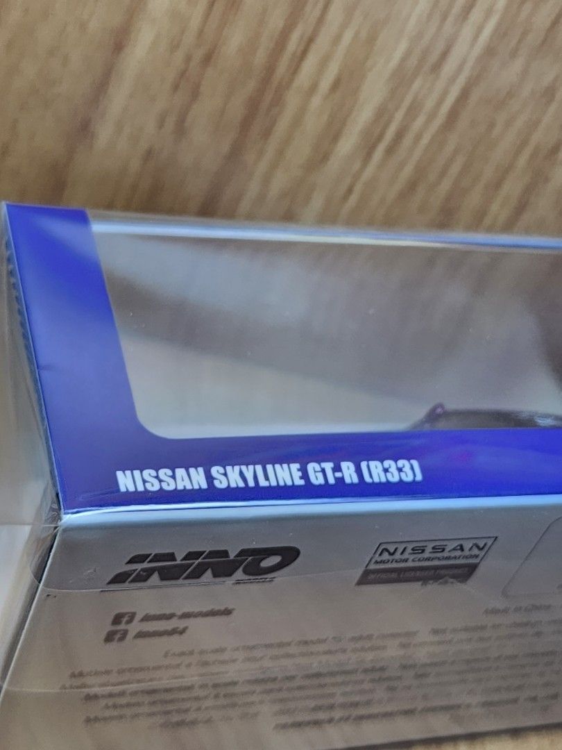 Inno64 Nissan Skyline R33 GTR Midnight Purple 1/64 1:64 jdm not hot ...