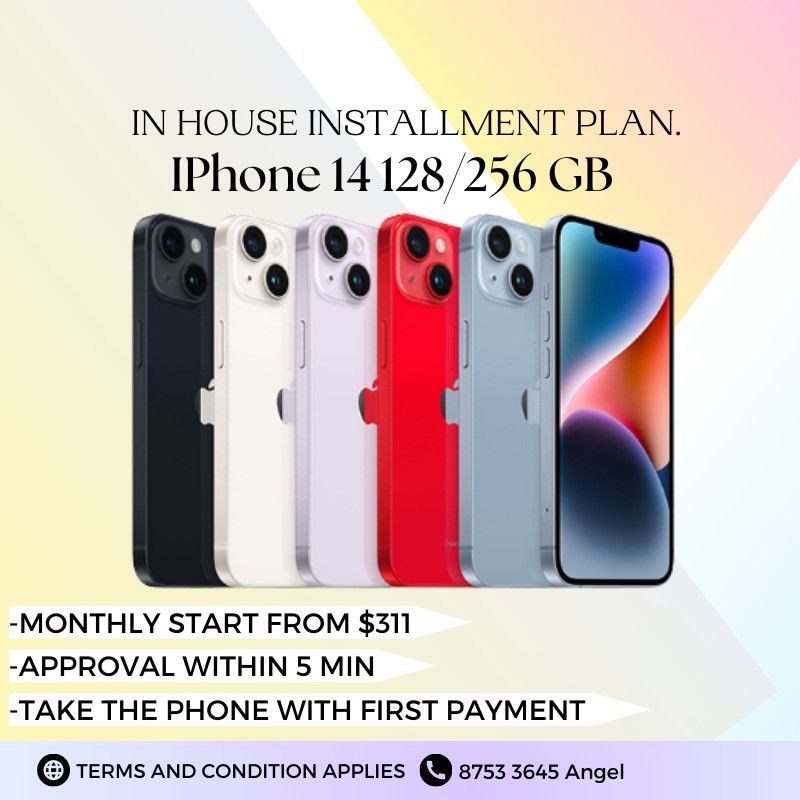 (Installment) IPhone 14 128GB Brand New, Mobile Phones & Gadgets ...