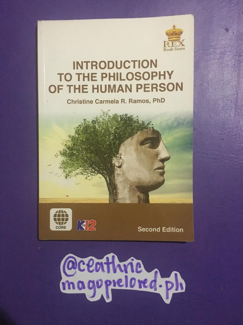 Introduction To The Philosophy of the Human Person (Second Edition) - REX Book Store - 2019 ...