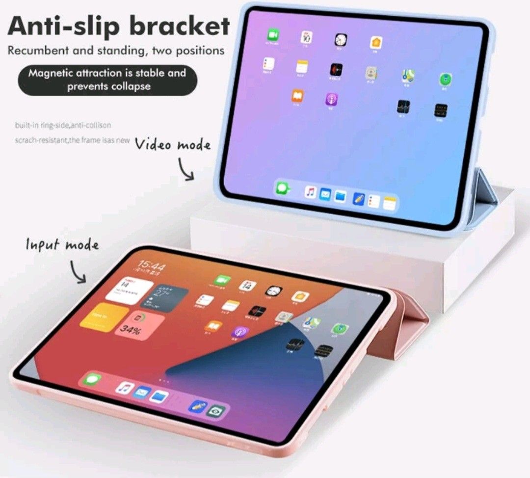 iPad 9th Gen casing purple, Mobile Phones & Gadgets, Mobile & Gadget ...