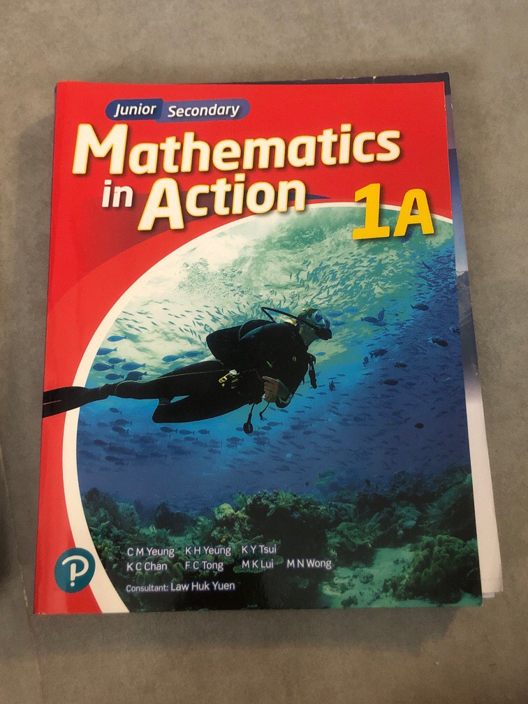 Junior Secondary Mathematics in Action Book 1A(Modular Binding)(2020Edition) 中一數學書, 興趣及遊戲, 書本 ...