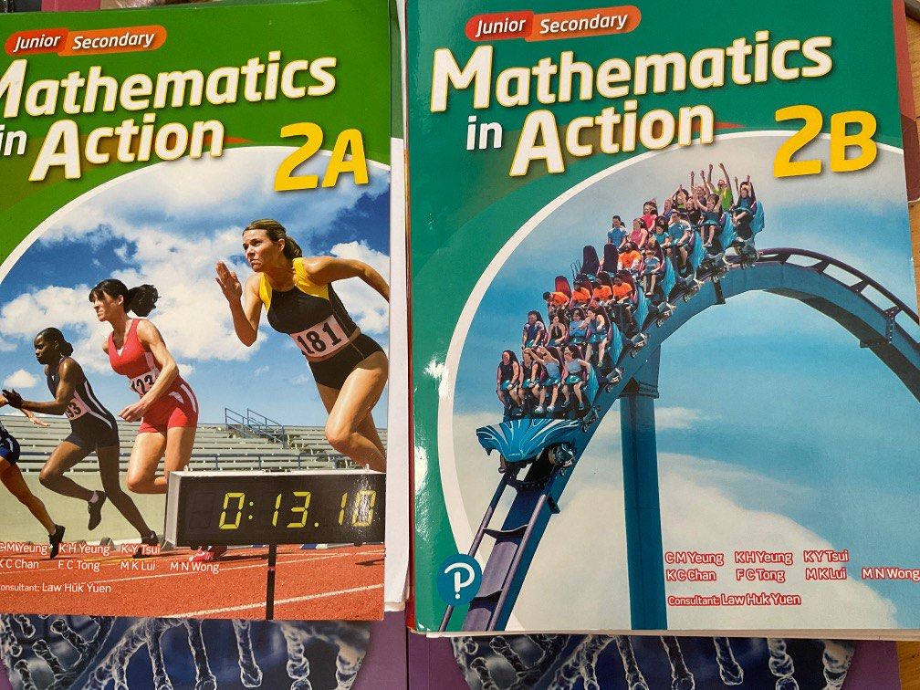 Junior secondary mathematics in action 2A 2B, 興趣及遊戲, 書本 & 文具, 教科書 ...