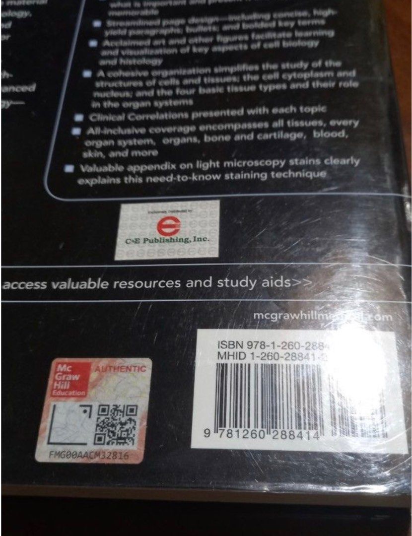 Junqueira Basic Histology Book 15th edition on Carousell