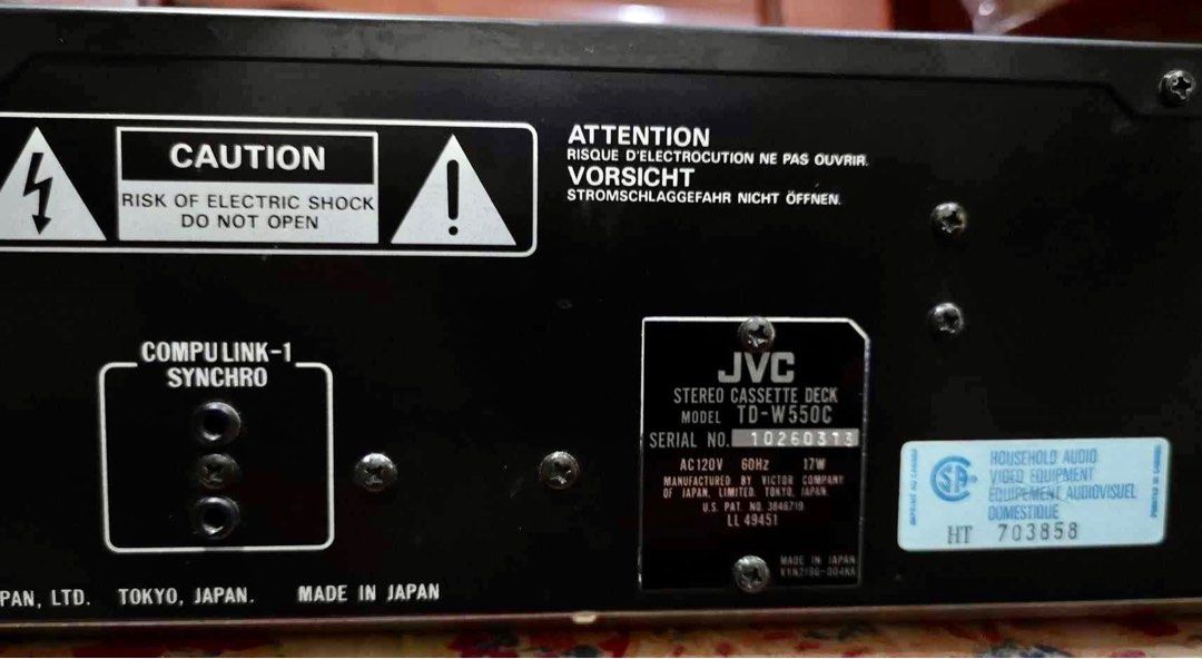 JVC 500watts AV Receiver RX 5050 on Carousell