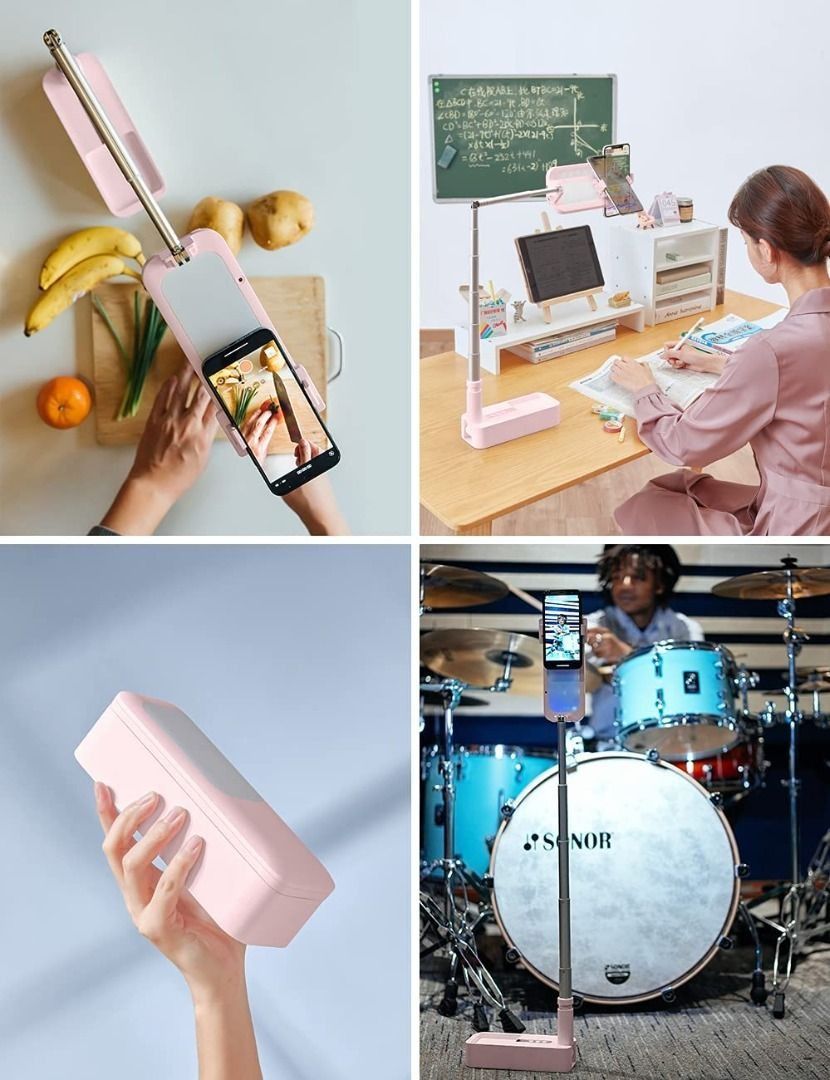 [K0148] Viozon Extendable Selfie Stand 360° Rotation with Phone Holder ...