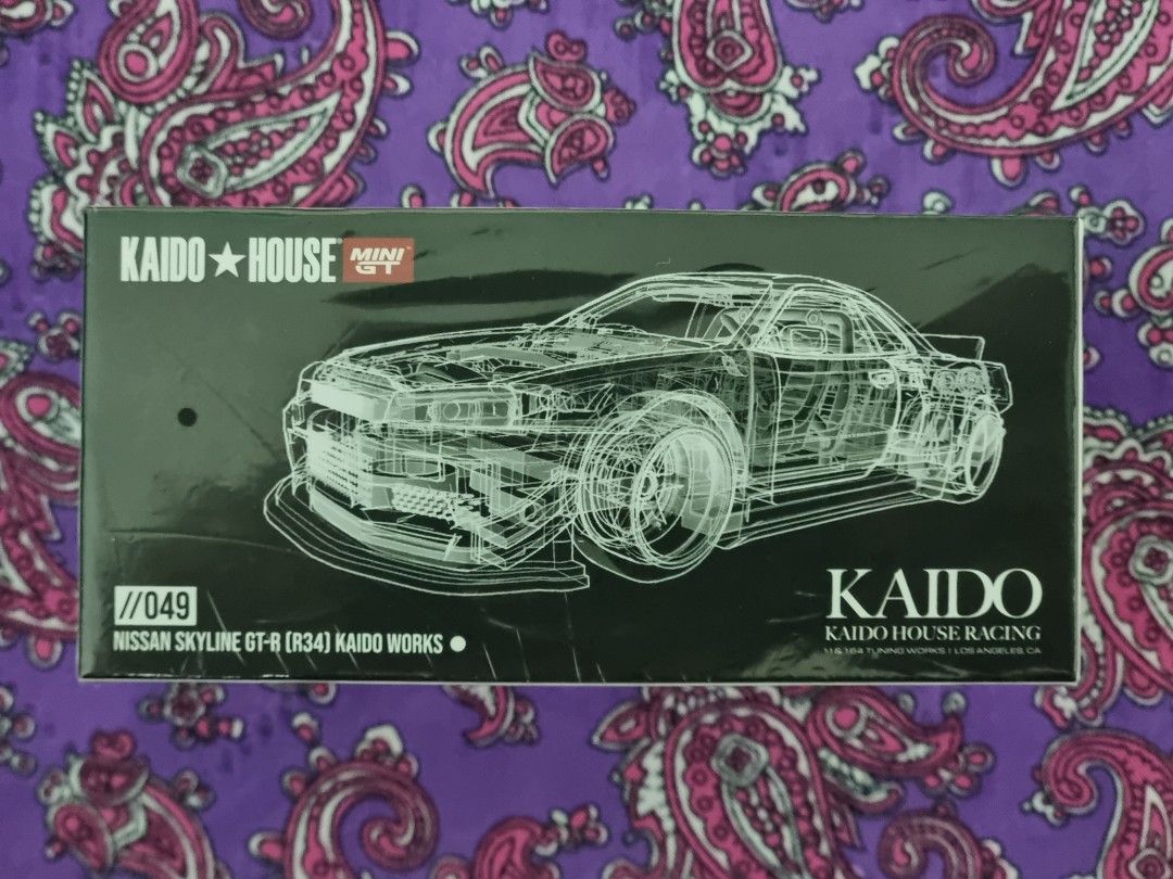 Kaido House x Mini GT [//048][//049] Nissan Skyline GT-R R34 kaido ...