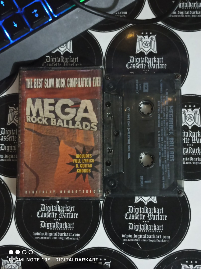 Kaset Mega Rock Ballads 1997, Hobbies & Toys, Music & Media, CDs & DVDs ...