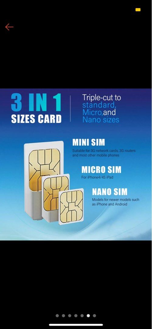 Korea and Japan temporary sim card, Mobile Phones & Gadgets, Mobile ...