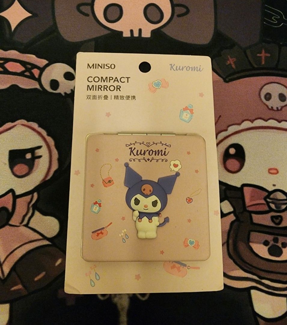 Kuromi compact Mirror on Carousell