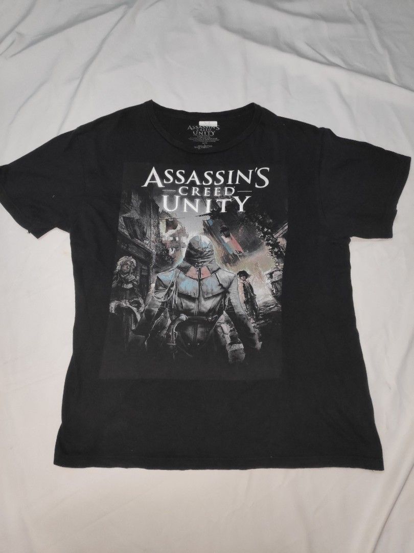 (L) ASSASSIN'S CREED UNITY, Men's Fashion, Tops & Sets, Tshirts & Polo ...
