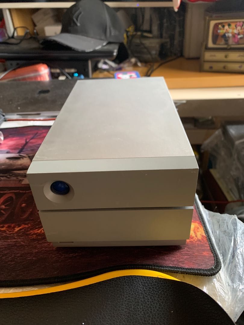 Lacie 2big dock thunderbolt 3 raid 8TB hard disk raid(速度440MB) (not G ...