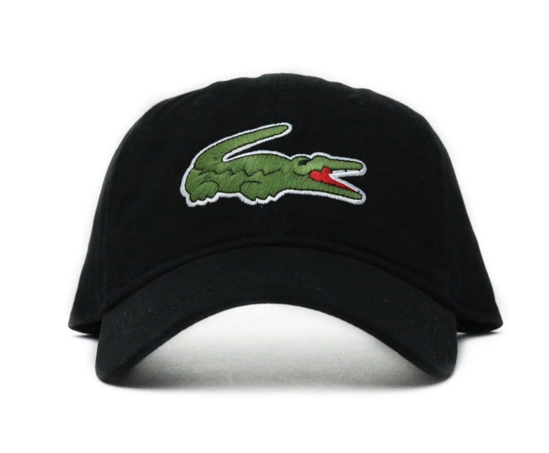 NEW! LACOSTE BIG CROC GABARDINE CAP, Men's Fashion, Watches ...