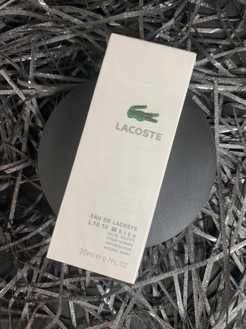 Lacoste L.12.12 white perfume on Carousell