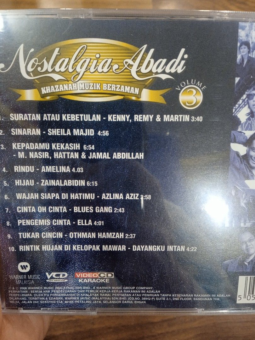 Lagu classic vcd MTV karaoke, Hobbies & Toys, Music & Media, CDs & DVDs on Carousell
