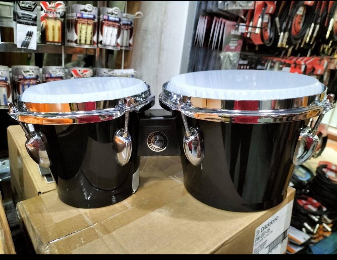 Lazer- Plastic Shell Bongo Set (PE040) Made in Taiwan, Hobbies & Toys ...