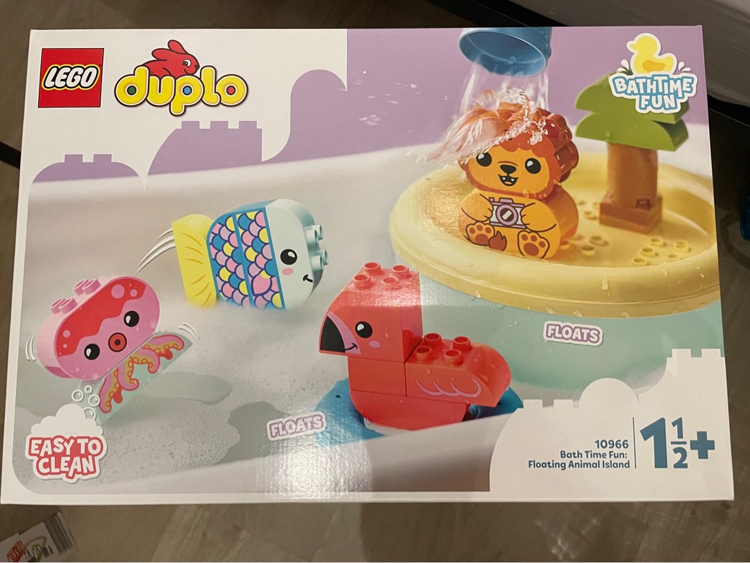 Lego Duplo Bath Time Fun: Floating Animal Island 10966, Hobbies & Toys ...