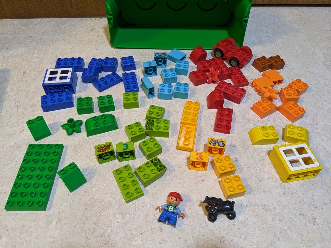 Lego Duplo box of fun #10572, Hobbies & Toys, Toys & Games on Carousell