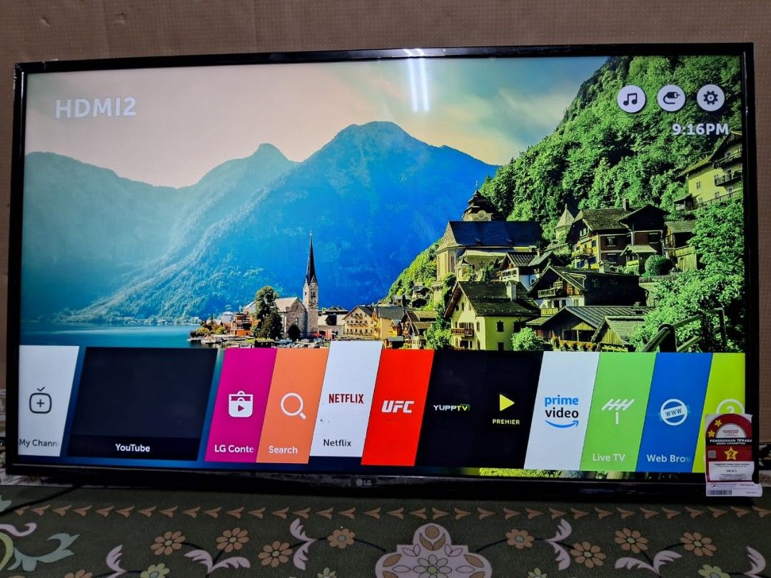 LG smart TV 4k 49 inch, TV & Home Appliances, TV & Entertainment, TV on ...