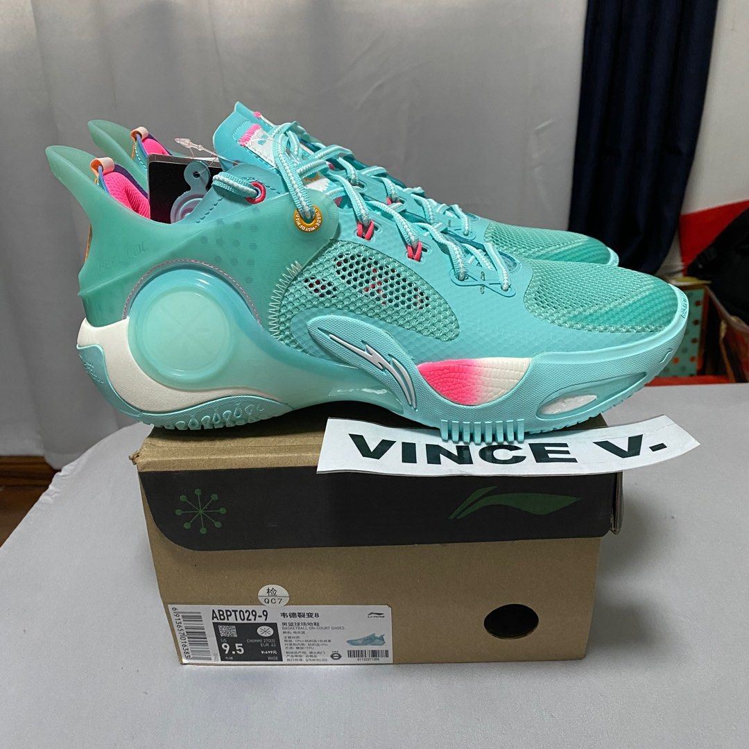 LiNing Way of Wade Fission 8 MIAMI 9.5US, Men's Fashion, Footwear ...