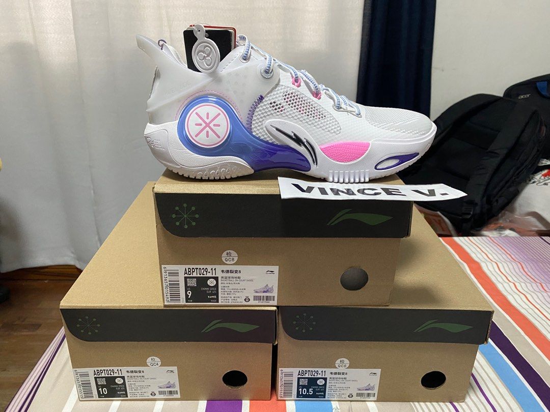 LiNing Way of Wade Fission 8 WING VEIN 9US 10US on Carousell