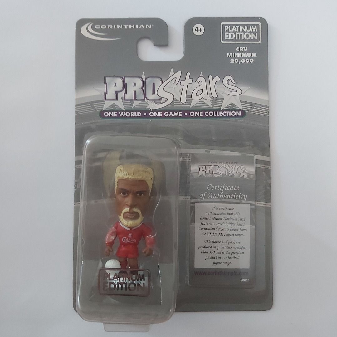 Liverpool Abel Xavier Platinum Corinthian Prostars Football Figurine ...