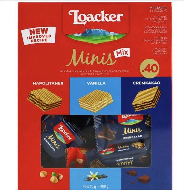 Locker Minis Mix Wafers 400g, Food & Drinks, Other Food & Drinks on ...