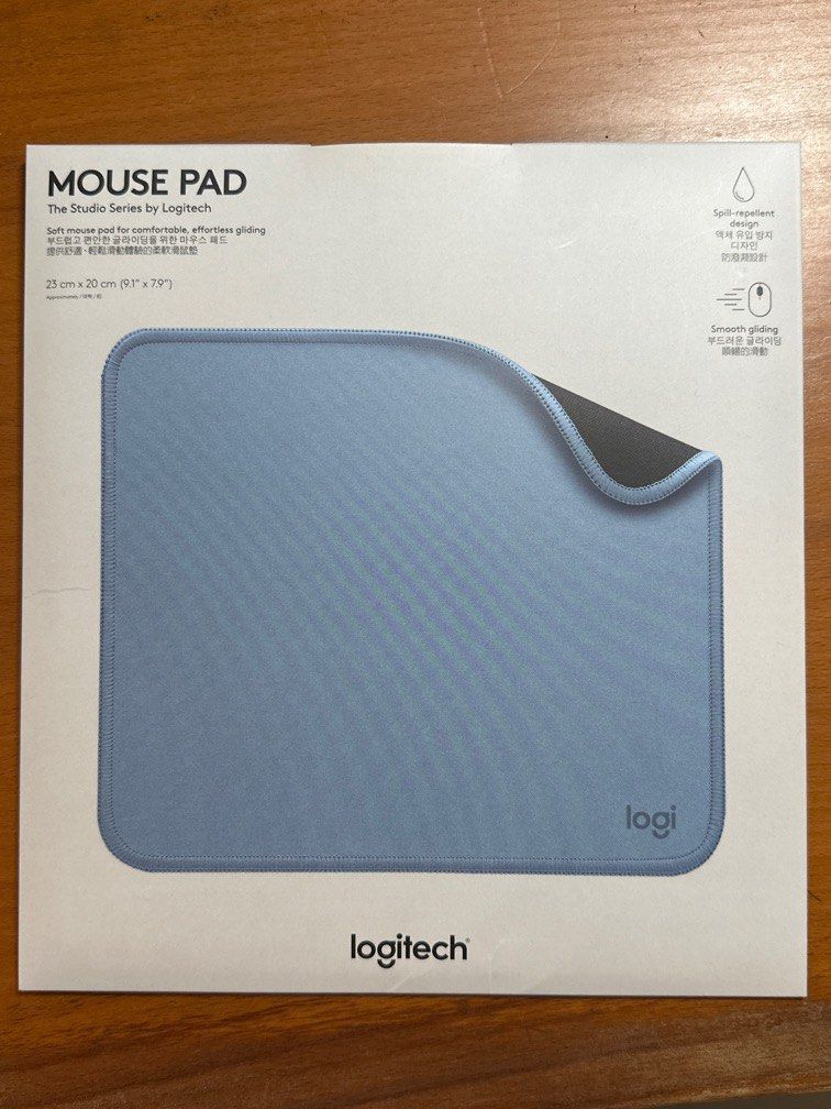 Logitech Mouse Pad Studio Series - EBL (Blue Grey colour), Computers ...