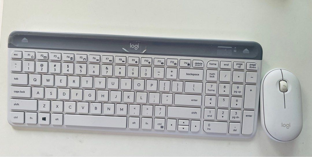 Logitech wireless USB keyboard & mouse, Computers & Tech, Parts & Accessories, Computer Keyboard ...