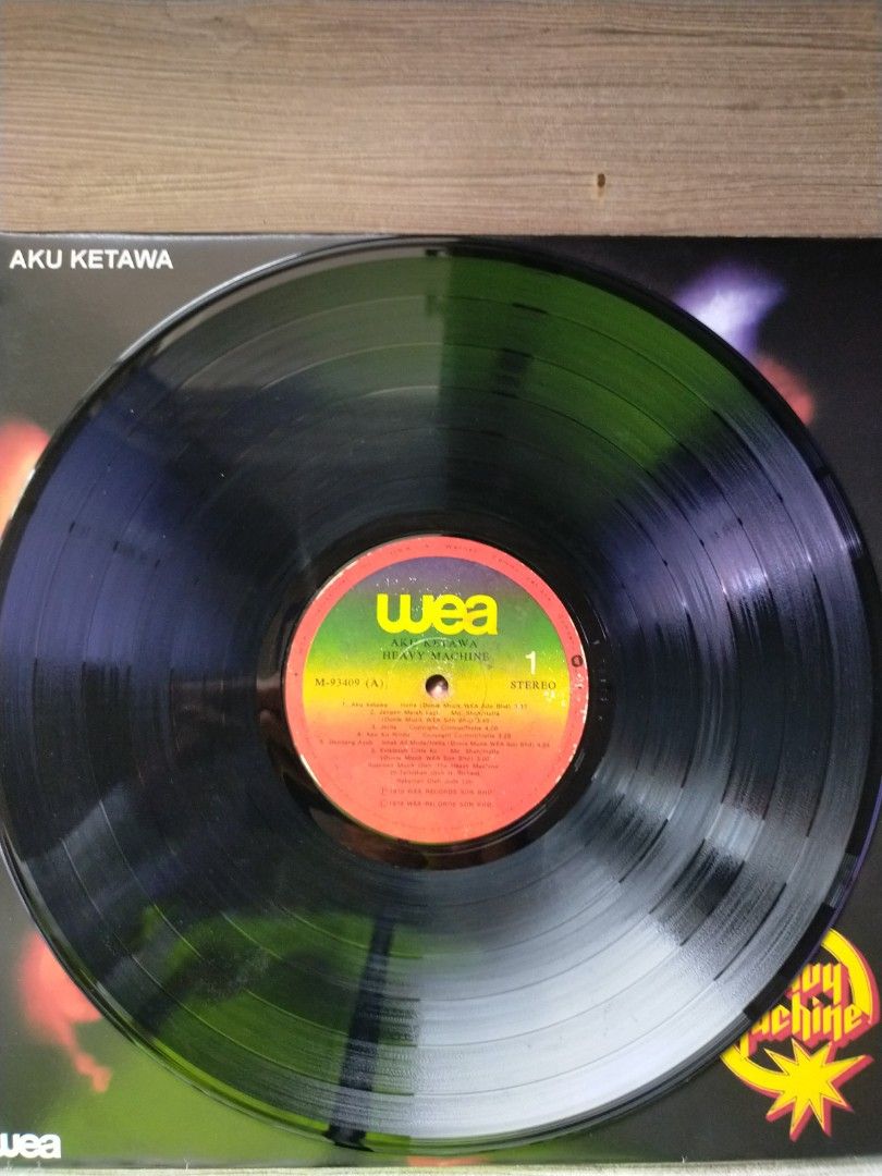 LP Heavy Machine (Aku Ketawa)., Hobbies & Toys, Music & Media, CDs ...