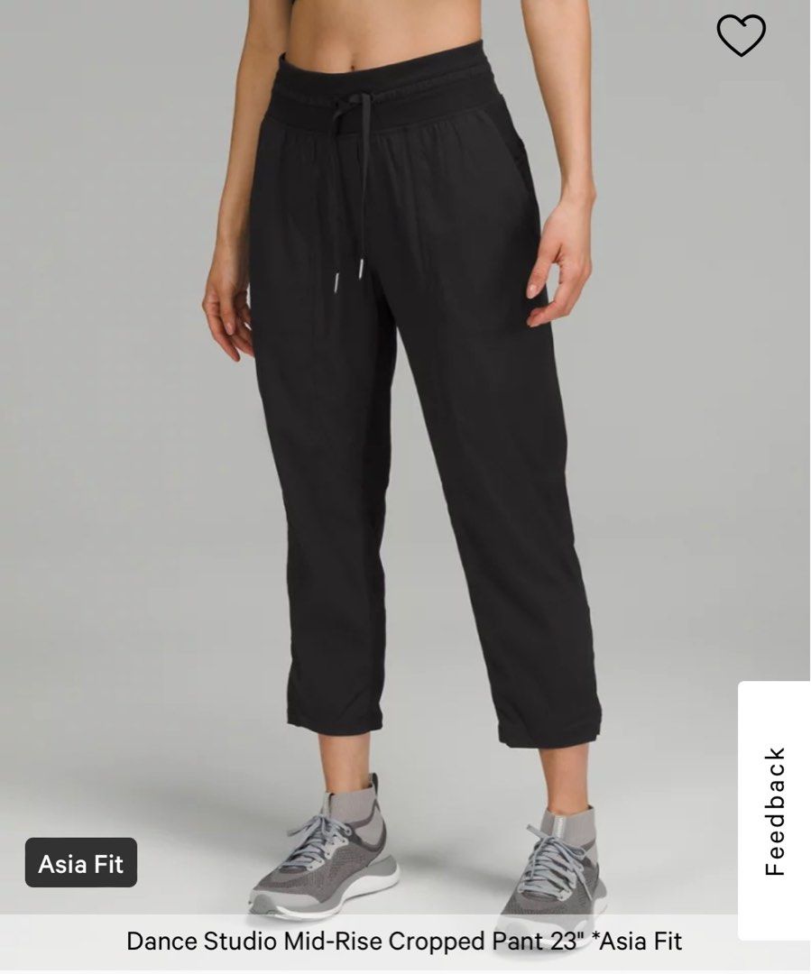 lululemon dance studio pants, Women's Fashion, Activewear on Carousell
