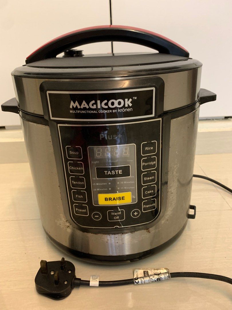 Magicook by Kronen Multifunctional Pressure Cooker 6 Litre, TV & Home ...