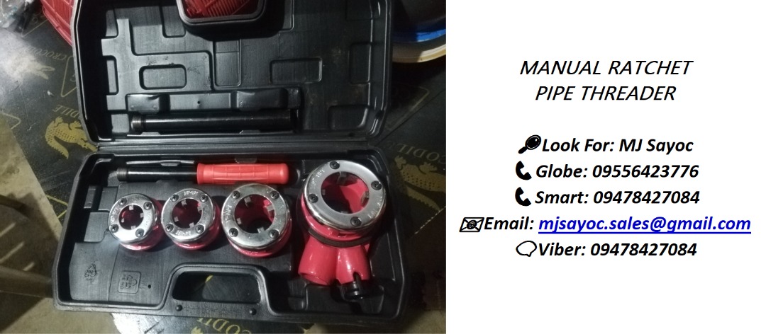 MANUAL RATCHET PIPE THREADER, Commercial & Industrial, Construction ...