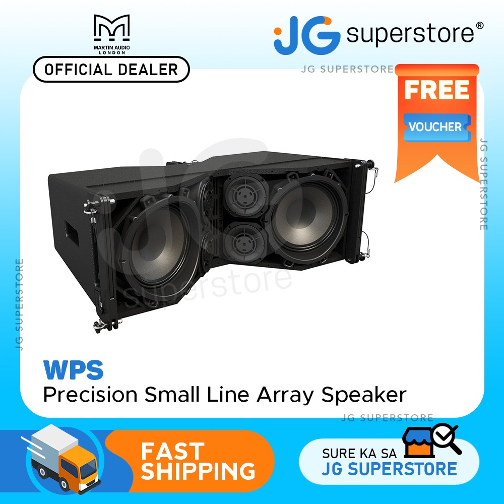Martin Audio WPS 2 x 8" 3-Way Passive Wavefront Precision Small Line ...