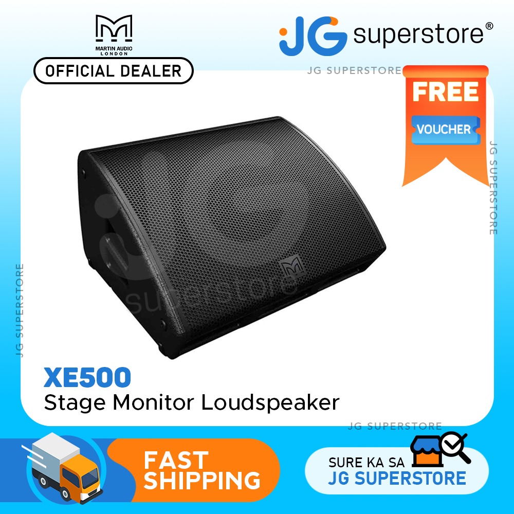 Martin Audio XE500 2200W/550W 15" 2-Way Bi-Amp Coaxial Differential ...