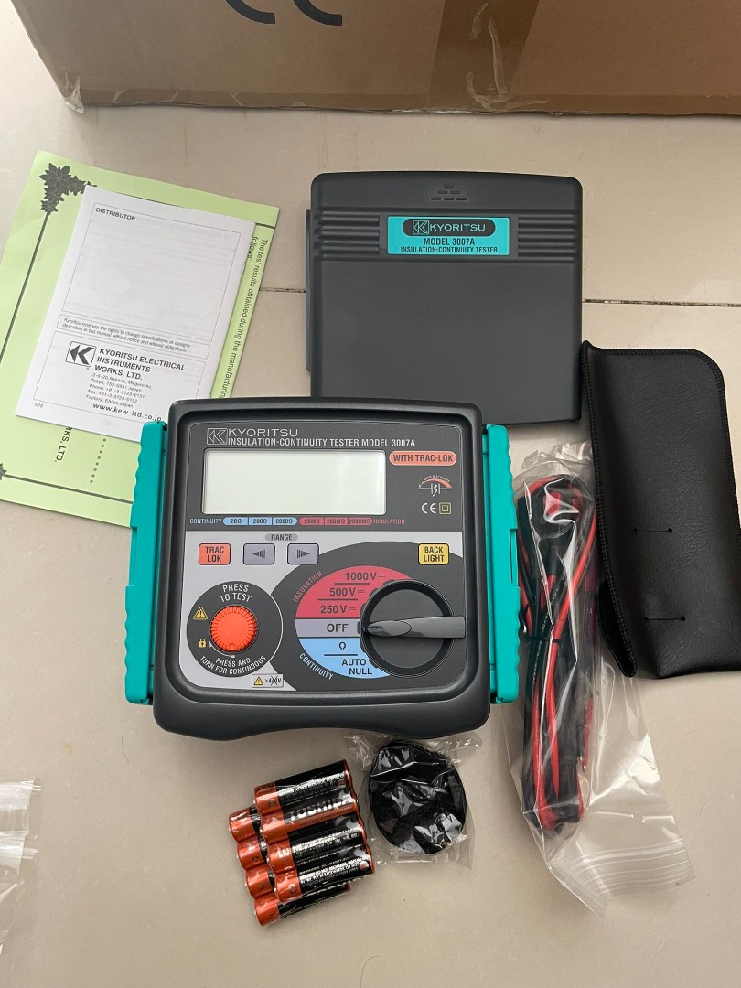 Megger tester, Commercial & Industrial, Construction Tools & Equipment ...