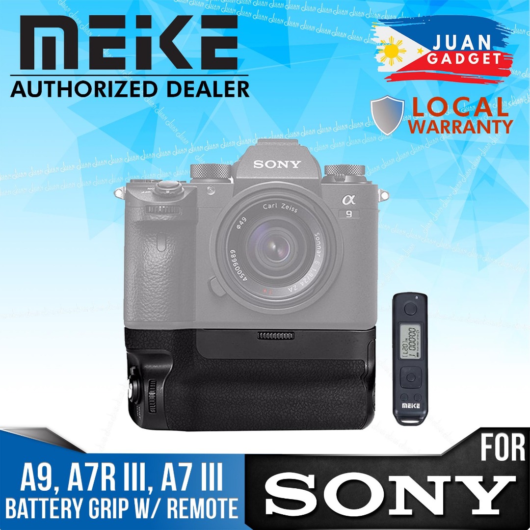 Meike MK-A9 Pro 2.4 GHz Remote control Battery Grip Holder Original for ...