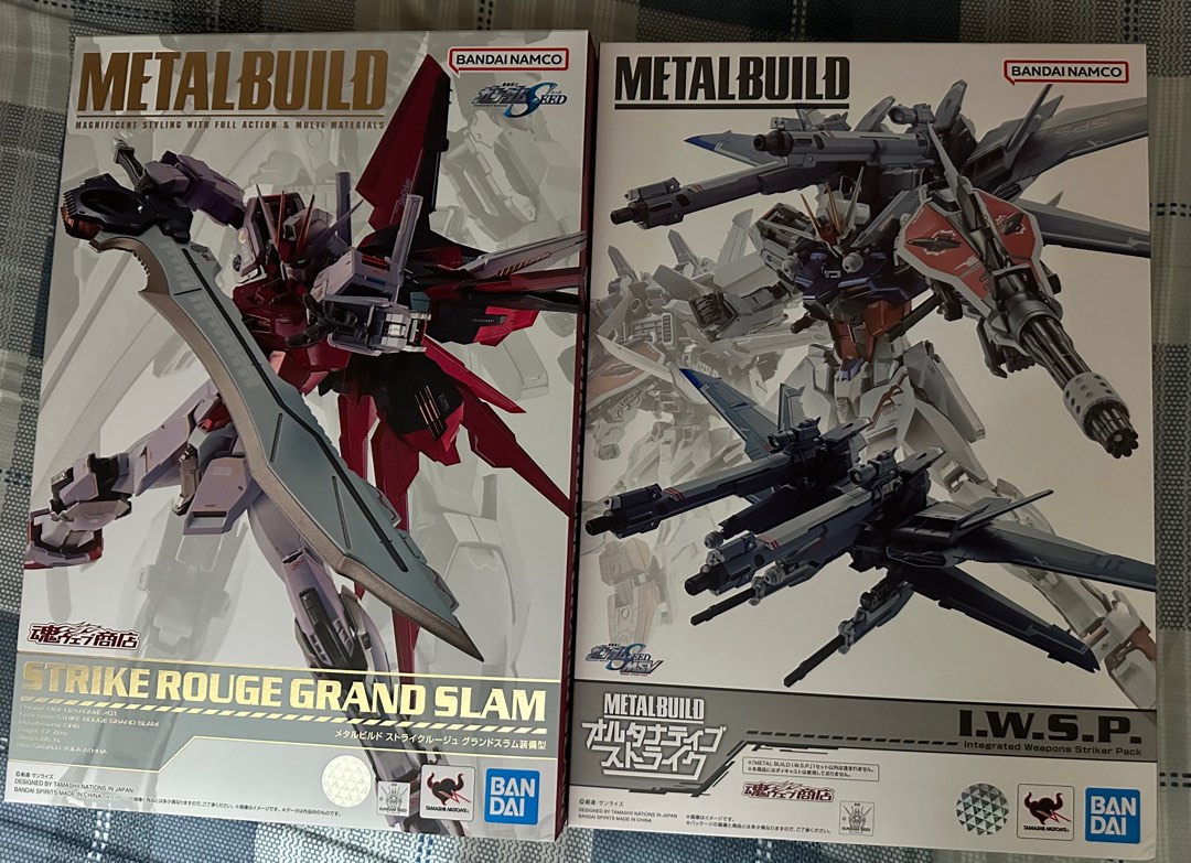 Metal Build STRIKE ROUGE+GRANDSLAM & I.W.S.P., 興趣及遊戲, 玩具 & 遊戲類 - Carousell