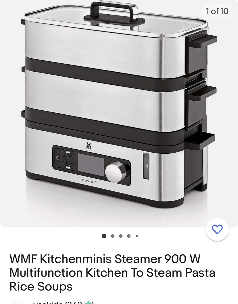 WMF Kitchenminis Steamer, TV & Home Appliances, Kitchen Appliances ...