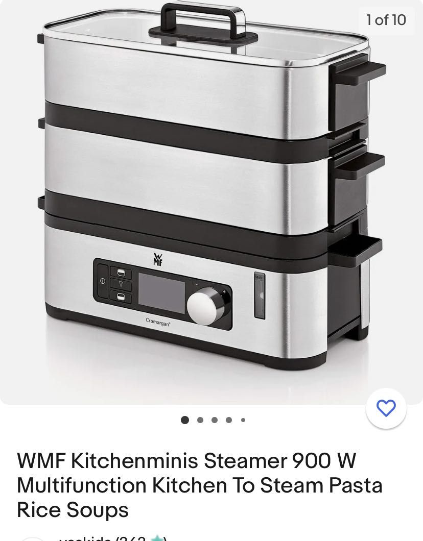 WMF Kitchenminis Steamer, TV & Home Appliances, Kitchen Appliances ...