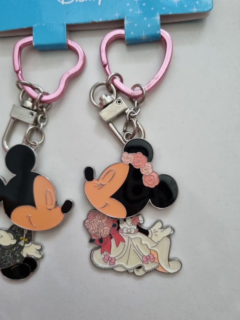 Mickey and Minnie keychain, Hobbies & Toys, Stationery & Craft, Other ...