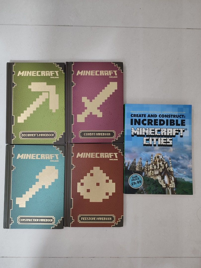 Minecraft Handbooks, Hobbies & Toys, Books & Magazines, Fiction & Non ...