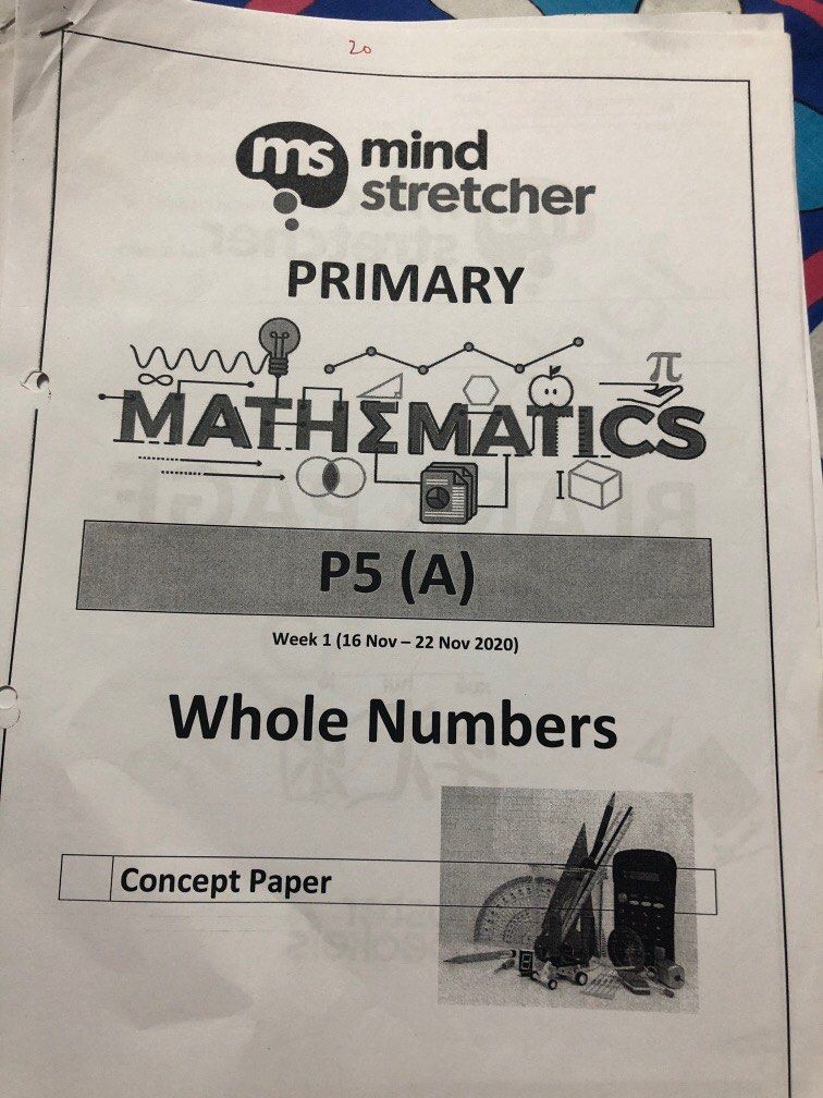 Mind stretcher Primary 5 maths papers be set $35, Hobbies & Toys, Books ...