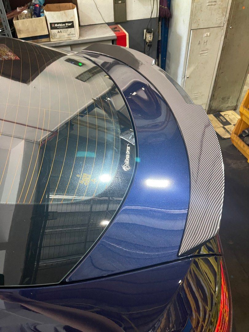 Mint Mercedes Class GLC Coupe Coupé Rear Boot Lip Spoiler Wing in ...